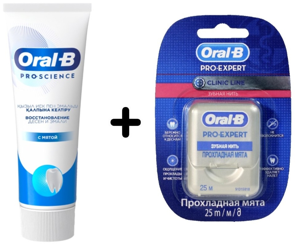 Купить Зубная паста Oral B Pro восстановление десен/эмали 75 мл ...