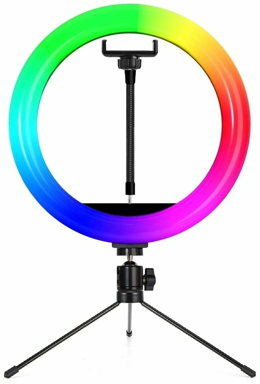Купить Кольцевая лампа Light Ring MJ-26 RGB в Алматы – Магазин на Kaspi.kz
