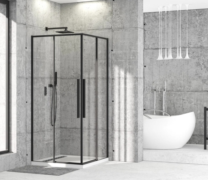 Купить Душевое ограждение EBATH двухстенное SGL-2102B в кредит в Алматы ...