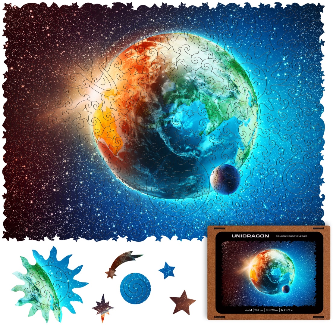 Купить Пазл Unidragon PLANET EARTH M 250 деталей в Алматы – Магазин на ...