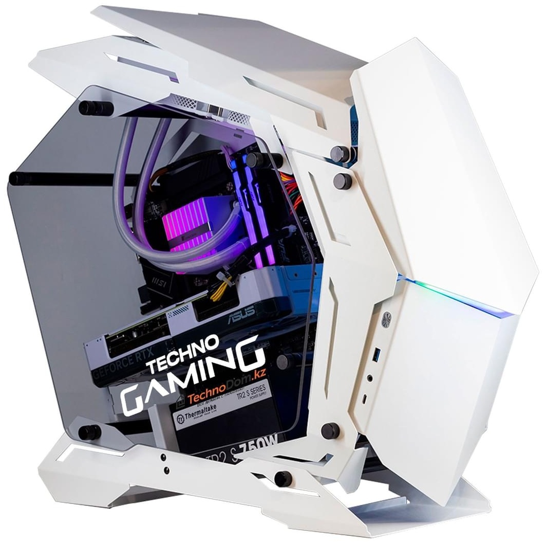 Купить Системный блок TechnoGaming TG00130 белый в Алматы – Магазин на ...