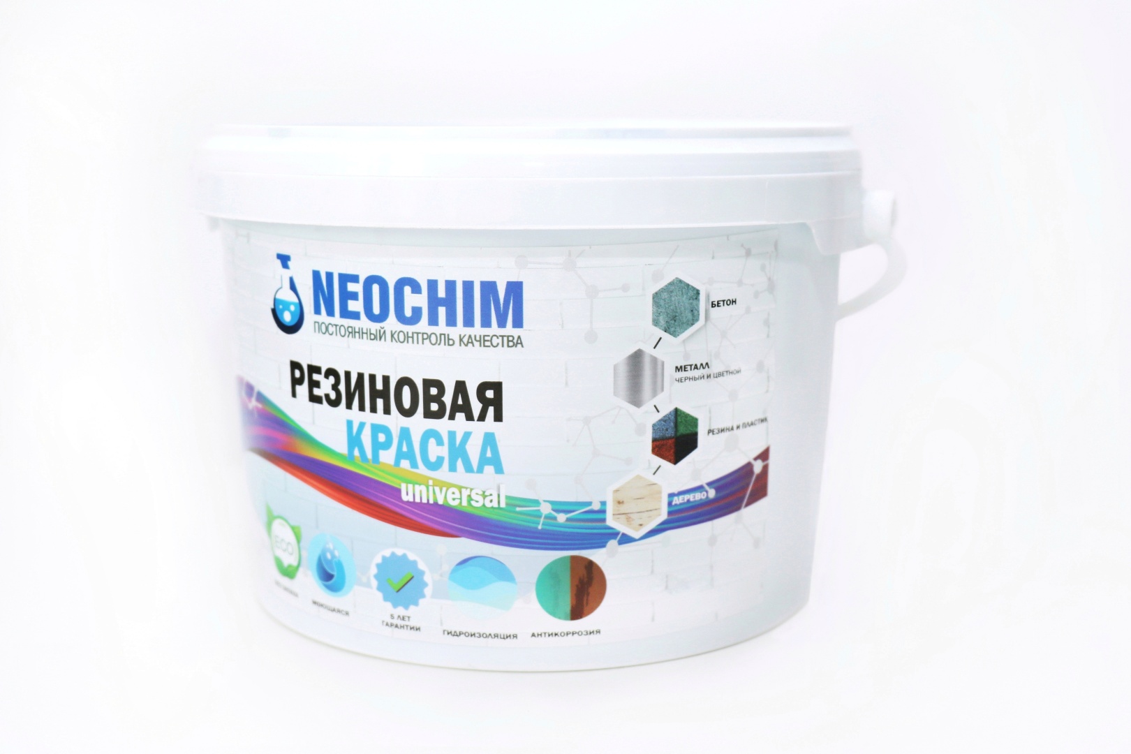 Купить Краска NEOCHIM резиновая для бассейна 100050 20 кг в Алматы ...