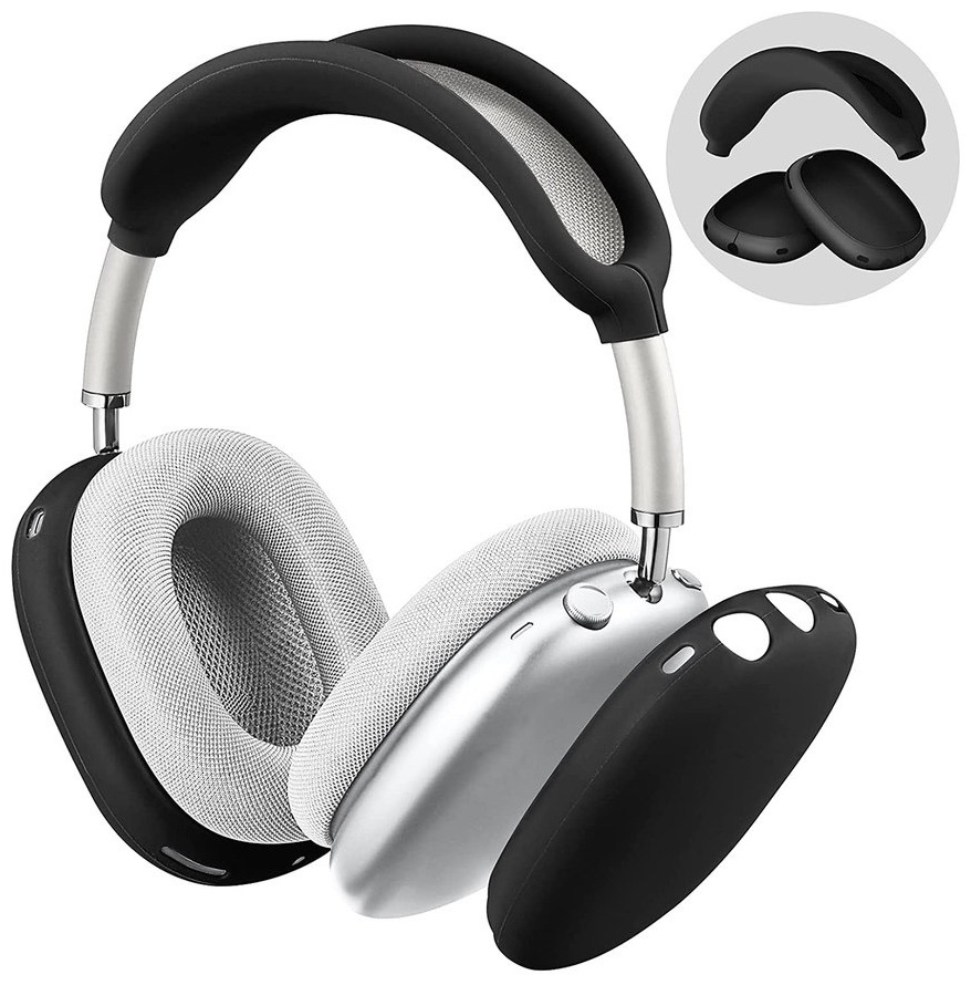 Купить Чехол для AirPods Max черный в Алматы – Магазин на Kaspi.kz