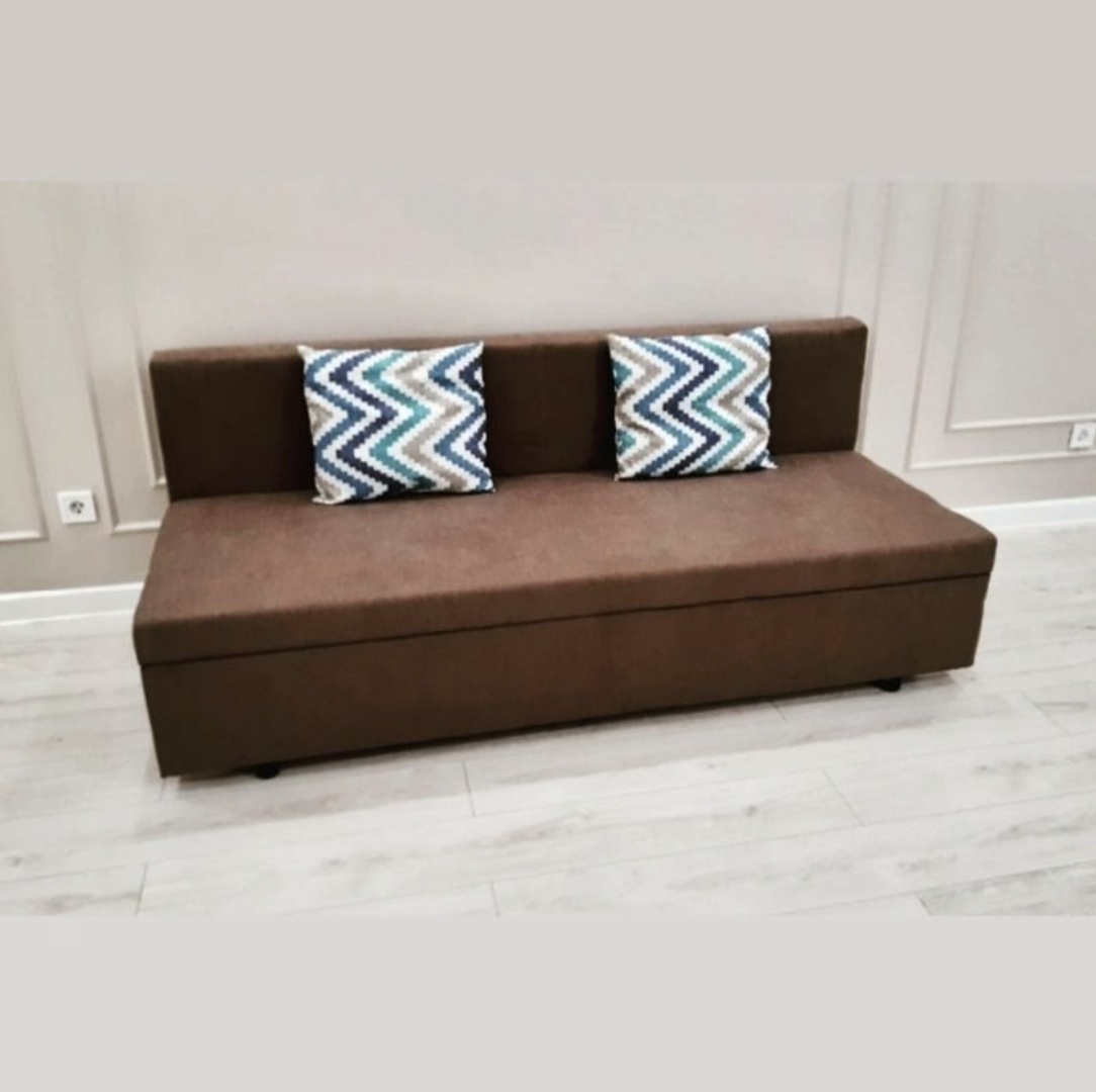 Купить PROmebel pvl 0104F диван, обивка микровелюр, 40x190x70, коричневый в Алматы – Магазин на ...