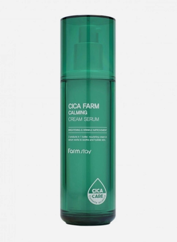 Купить Farmstay сыворотка Cica Farm Calming Cream Serum для лица 50 мл ...
