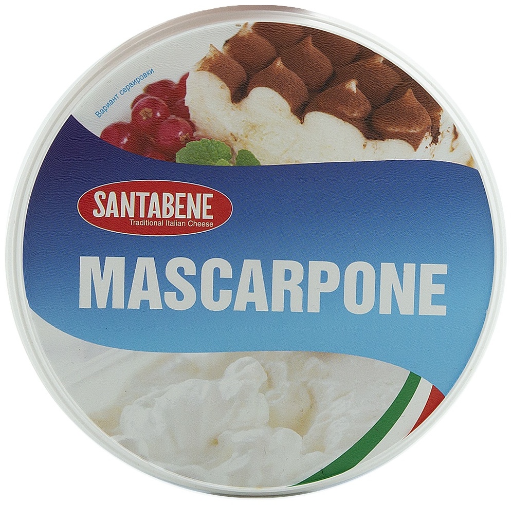 Купить Сыр Santabene мягкий маскарпоне 50% 250 г в кредит в Алматы ...