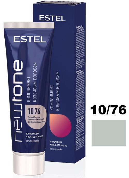 Купить ESTEL PROFESSIONAL Newtone маска 10/76 Светлый блондин коричнево ...