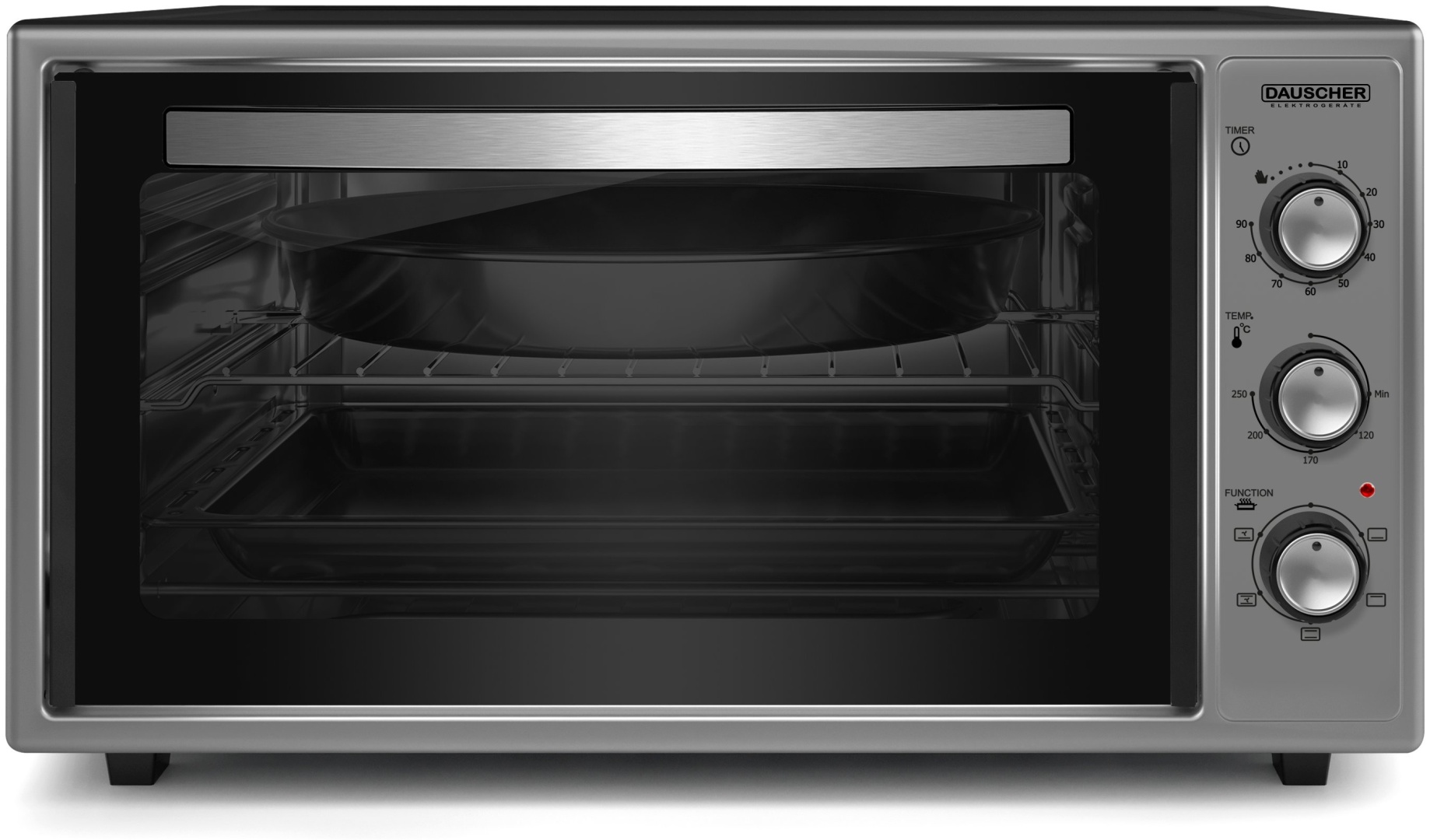 Купить Настольная электропечь DAUSCHER DMO-4800 LX-TURBO серебристый в ...