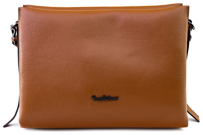 Купить Сумка тоут Tony Bellucci 545-35 натуральная кожа коричневый в Алматы – Магазин на Kaspi.kz