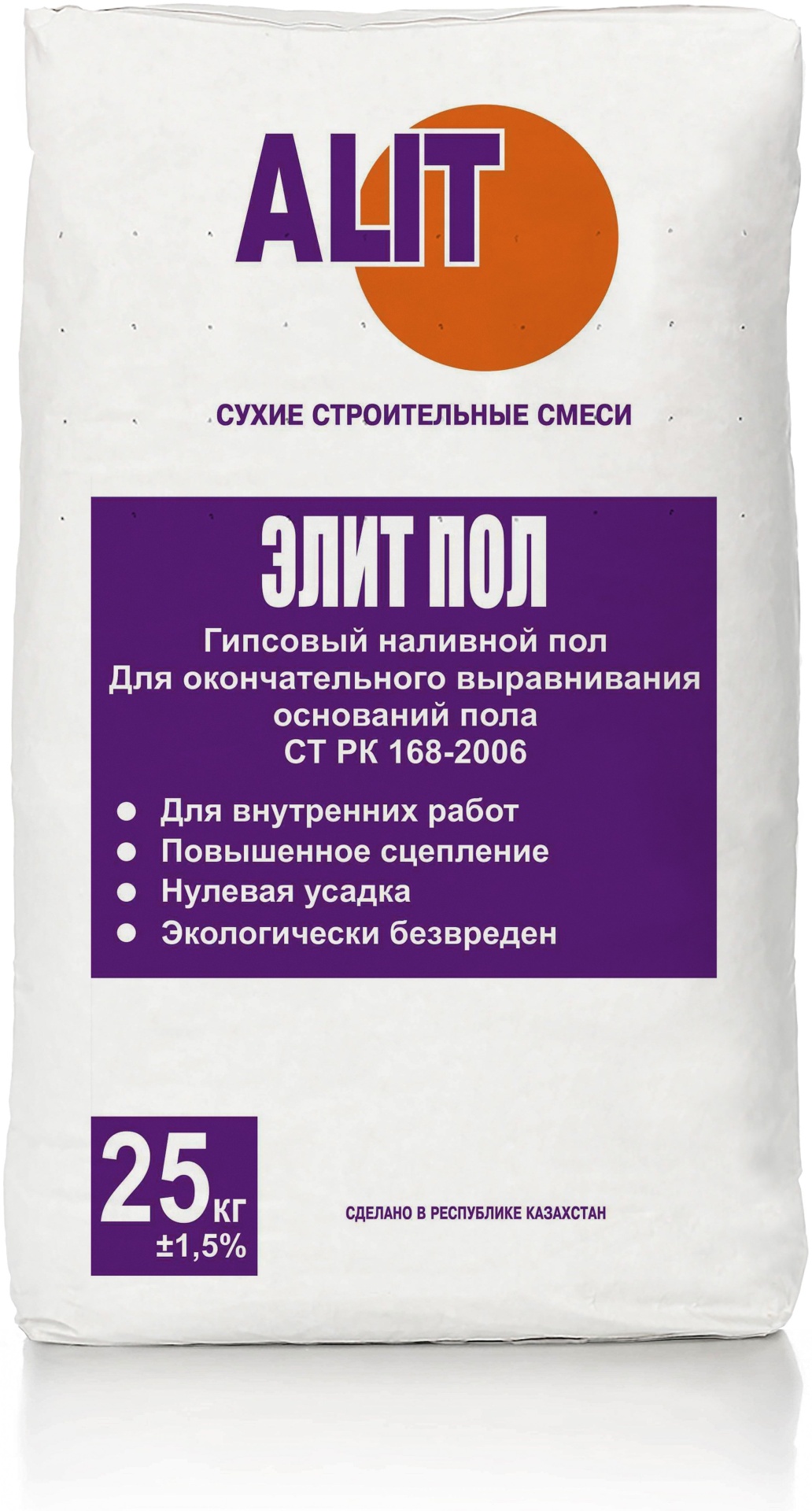Купить Alit наливной пол Элит гипсовый, 25 кг в кредит в Алматы – Kaspi ...