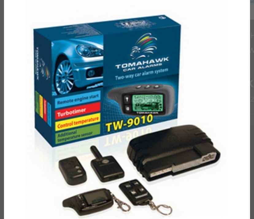 Купить Автосигнализация Tomahawk TW-9010 с обратной связью в Алматы – Магазин на Kaspi.kz