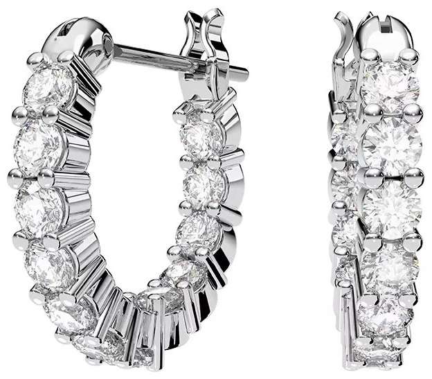 Купить Серьги Swarovski Global Collection ювелирный сплав, кристаллы ...