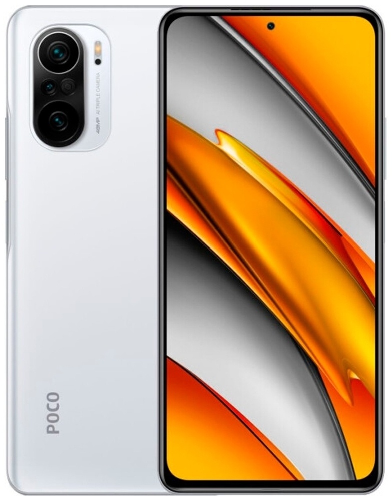 Купить Смартфон Poco F3 8 ГБ/256 ГБ белый в Алматы – Магазин на Kaspi.kz