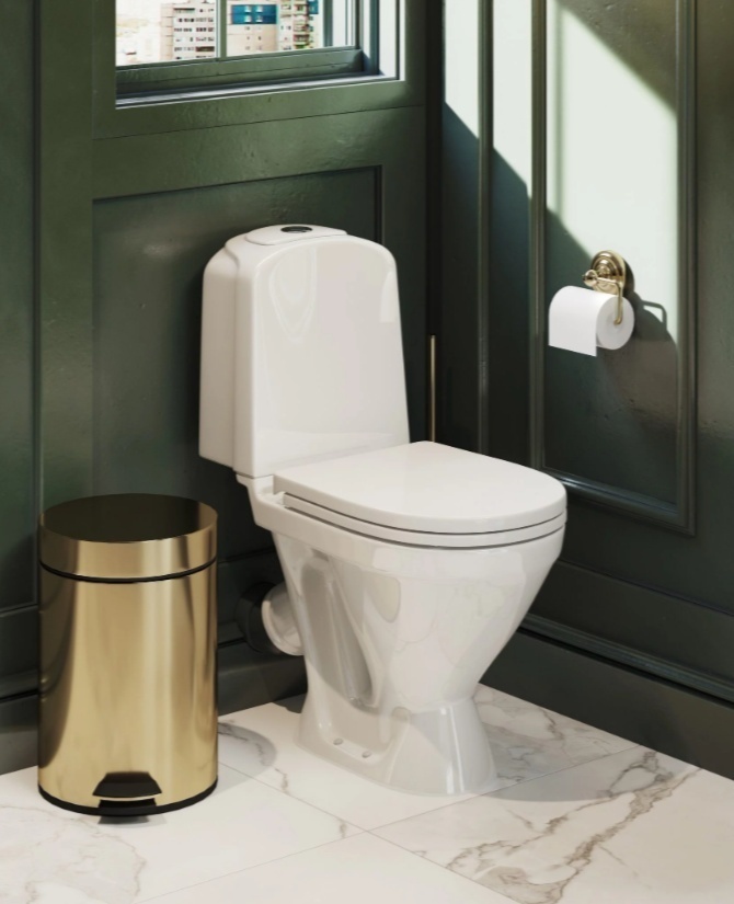 Купить Sanita унитаз-компакт Classic Comfort Белый S1 , санфарфор в ...