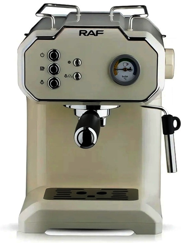 Купить Кофеварка RAF R.104W белый в Алматы – Магазин на Kaspi.kz