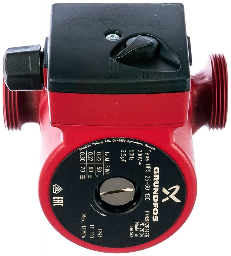 Купить Grundfos Насос поверхностный UPS 25-60 130 в Алматы – Магазин на Kaspi.kz