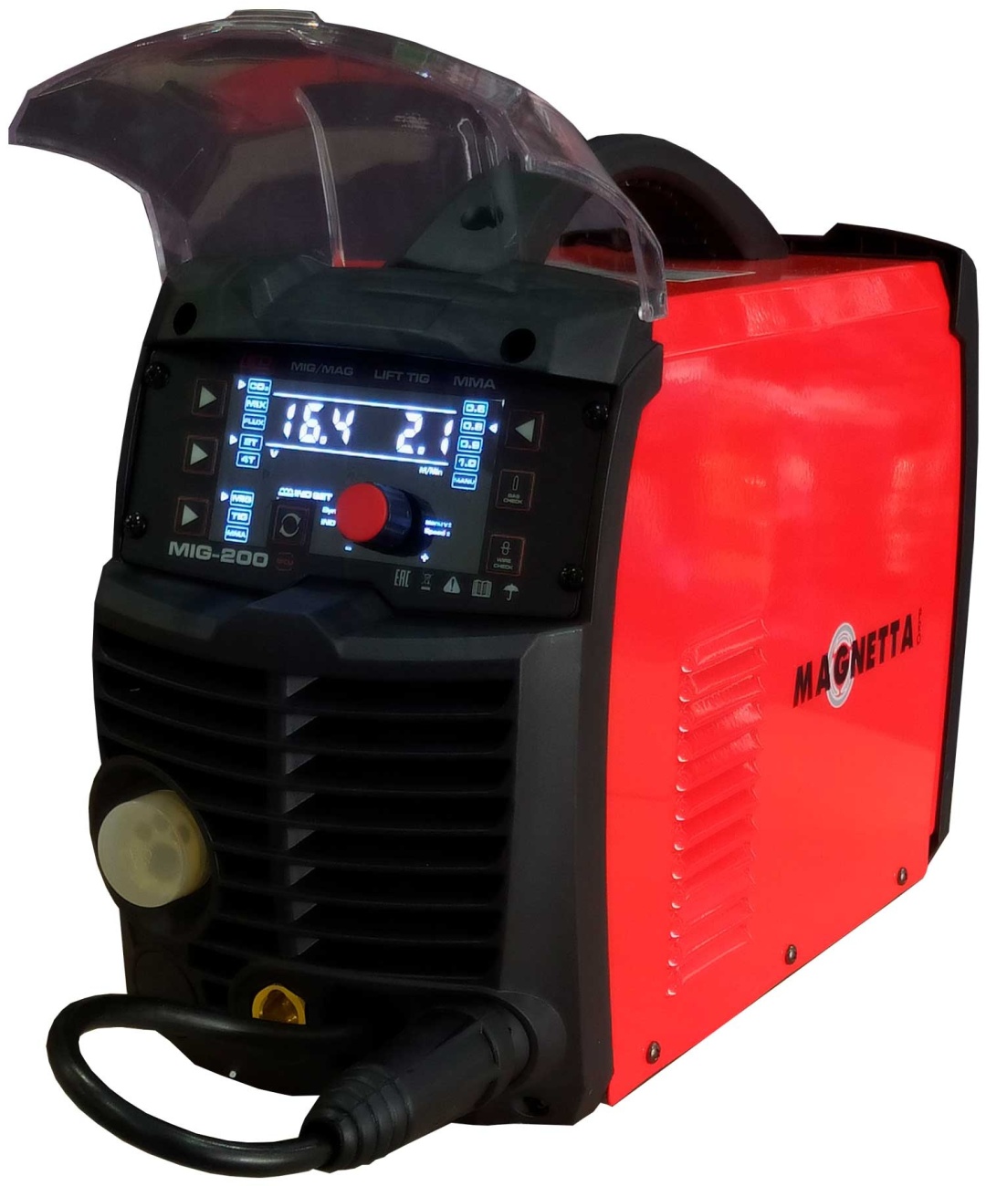 Купить Magnetta сварочный инвертор MIG-200ES LED (MIG/MAG) в кредит в ...