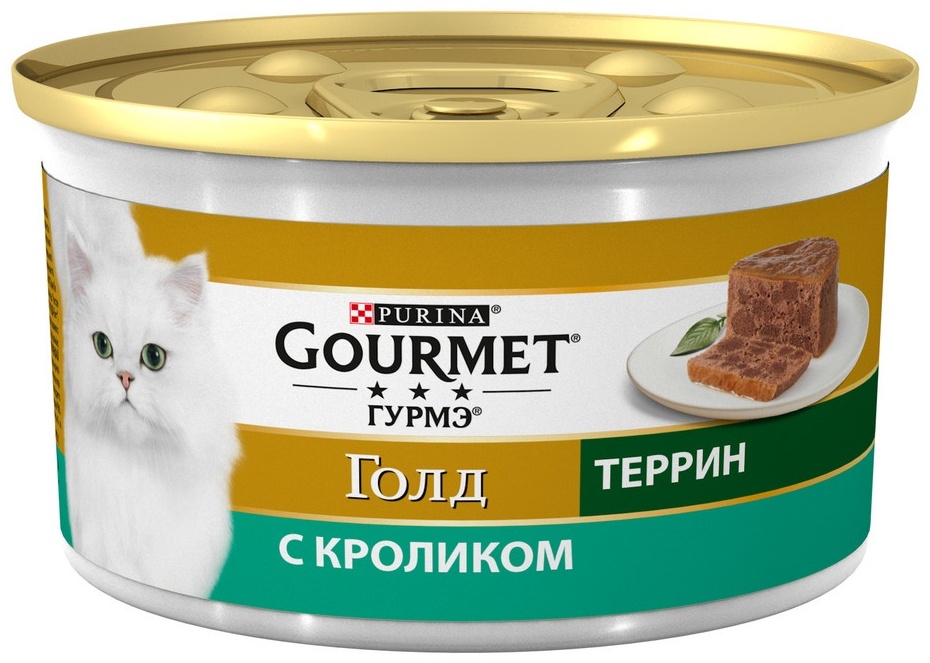 Купить Корм Gourmet террин кролик 85 г 1 шт в Алматы – Магазин на Kaspi.kz