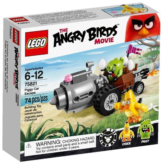 Купить Lego The Angry Birds Movie 75821 Побег Свинки на авто в Алматы Магазин на Kaspi Kz