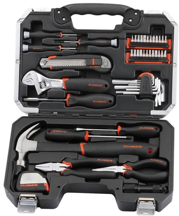 Купить Набор универсальный 46 в 1 Fixman BT46 - "FIXMAN" Набор слесарно ...