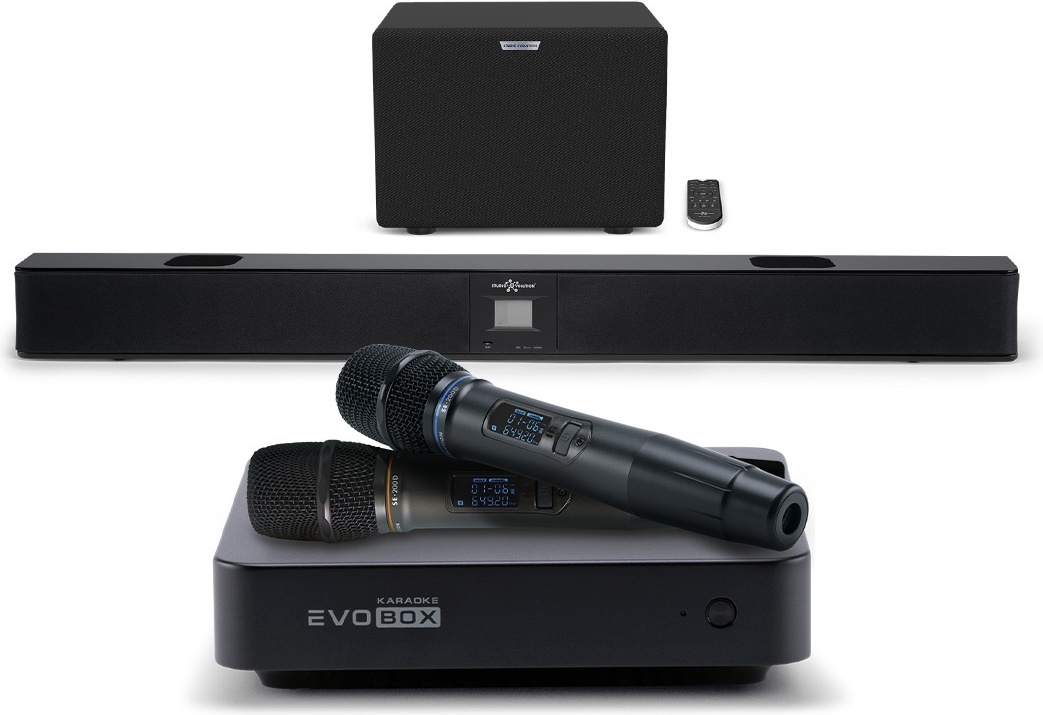 Купить Караоке-система Studio Evolution Evobox Plus + микрофоны SE 200D + Studio Evolution ...