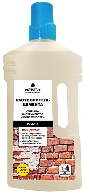 Купить Растворитель PROSEPT Cement Cleaner 17564820 1 л в Алматы – Магазин на Kaspi.kz