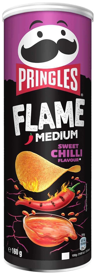 Купить Чипсы Pringles картофельные Flame Сладкий Чили 160 г в Алматы ...