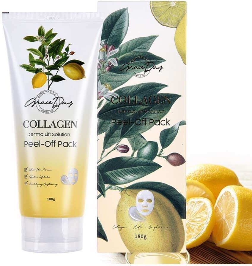 Купить Маска для лица Grace Day пленка Collagen Derma Lift Solution ...