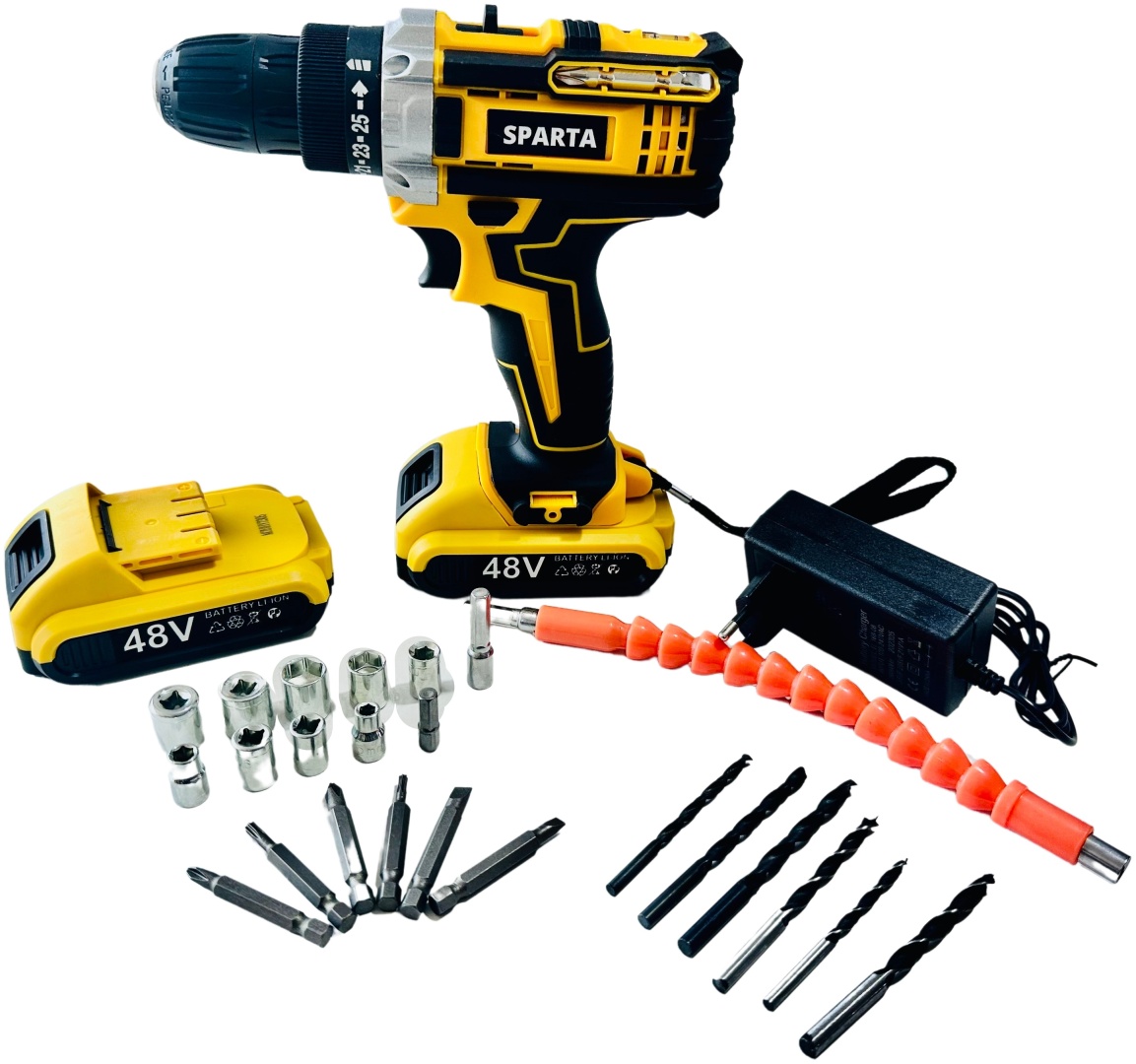 Купить SPARTA TOOLS дрель-шуруповерт SP00891 в Алматы – Магазин на Kaspi.kz