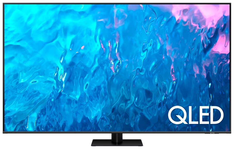 Купить Телевизор Samsung QE55Q70CAUXUZ 140 см серый в Алматы – Магазин ...