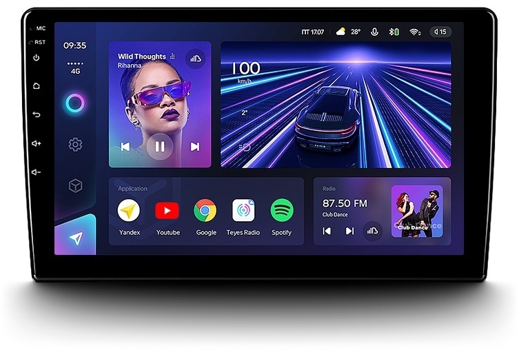 Купить Teyes СС3 Universal 3Gb+32Gb в кредит в Алматы – Kaspi Магазин