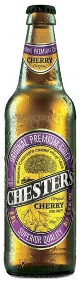Купить Chester's Cherry Semi Sweet сидр полусладкий вишня 5.5% 0.5 л в Алматы – Магазин на Kaspi.kz