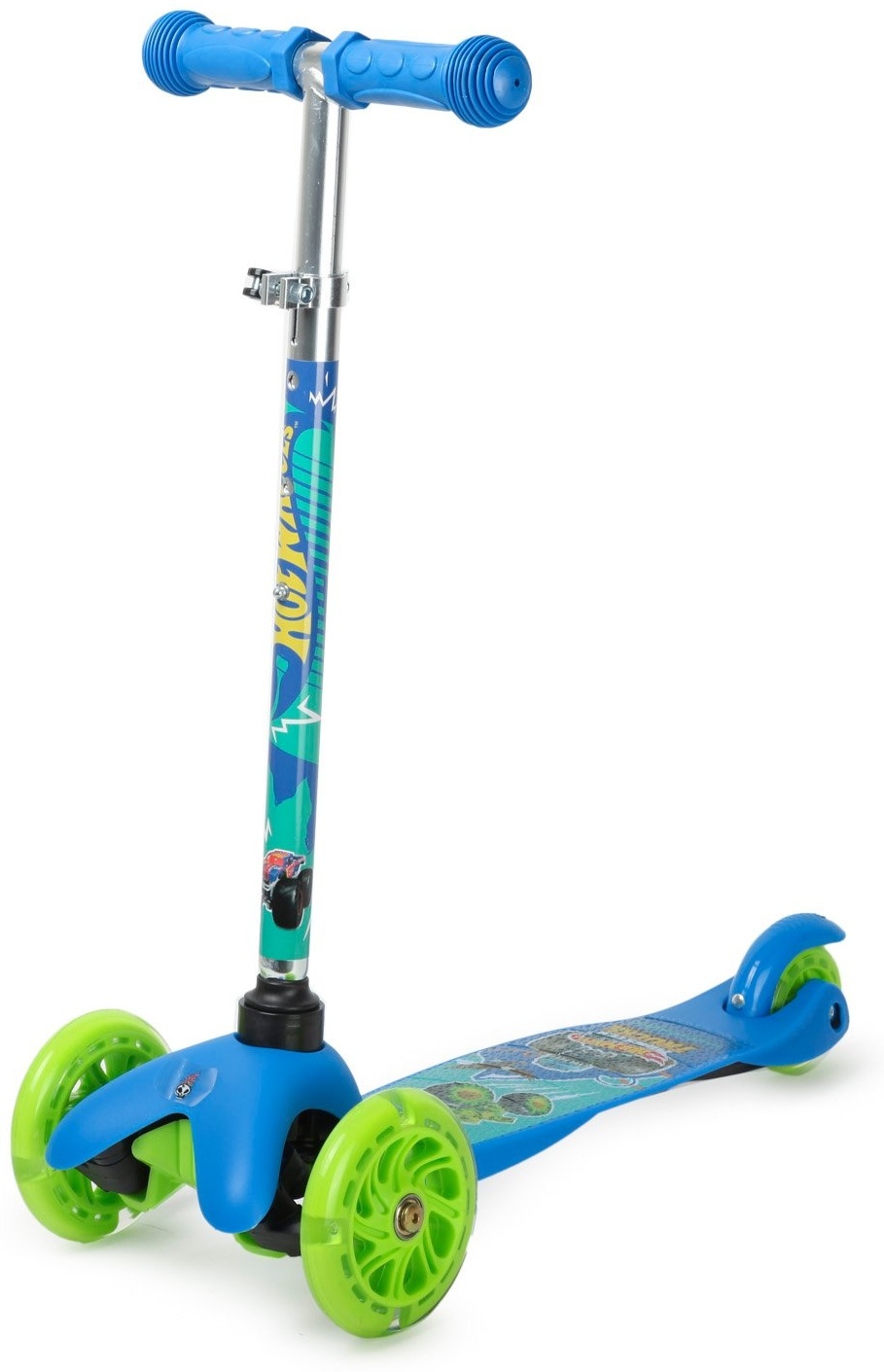 Купить Самокат Самокат трехколесный Kreiss Hot Wheels в кредит в Алматы ...
