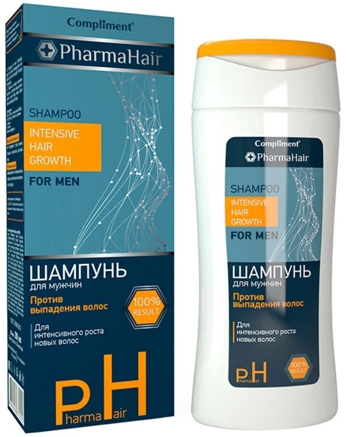 Купить Compliment PharmaHair Intensive Hair Growth Shampoo шампунь 200 мл в Алматы – Магазин на ...