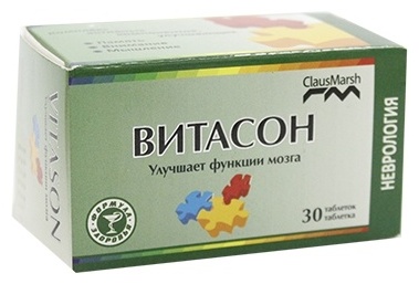 Купить Claus Marsh Витасон таблетки 30 шт в Алматы – Магазин на Kaspi.kz