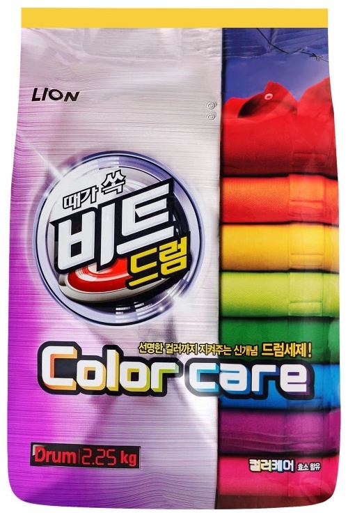 Купить Стиральный порошок CJ LION Beat Drum Color Care 2.25 кг в кредит в Алматы – Kaspi Магазин