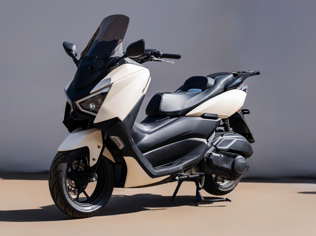 Купить Скутер ABS Z-MAX белый, черный в Алматы – Магазин на Kaspi.kz