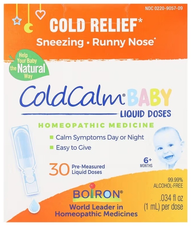 Купить Boiron ColdCalm, Cold Relief, 6 Months & Up саше 30 шт в Алматы ...
