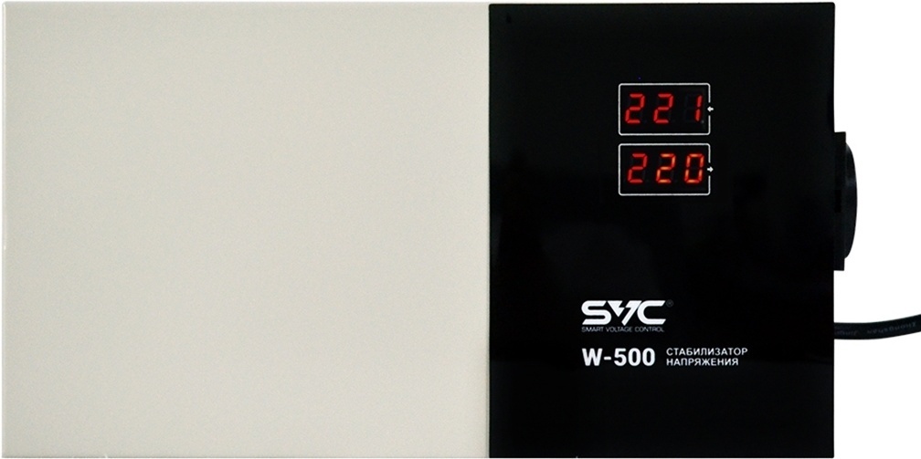Купить стабилизатор напряжения SVC SVC W-500 в Алматы – Магазин на Kaspi.kz