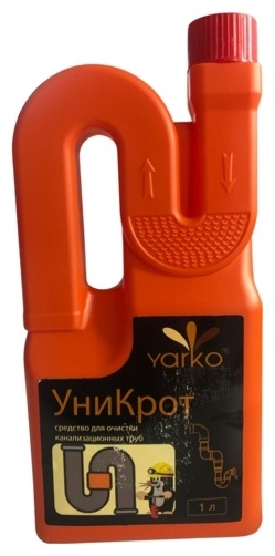 Купить Жидкость Yarko Уникрот средство для труб 1 л в Алматы – Магазин ...