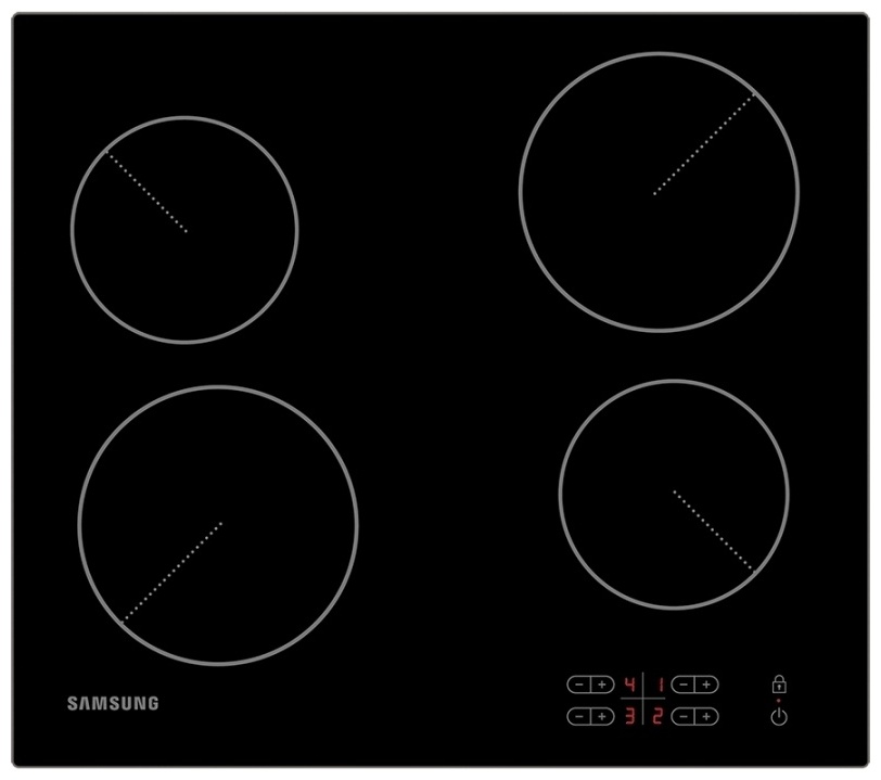 Купить Варочная поверхность Samsung NZ64T3506AK/WT черный в кредит в ...