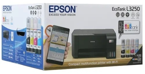 Купить МФУ Epson EcoTank L3250 в Алматы – Магазин на Kaspi.kz