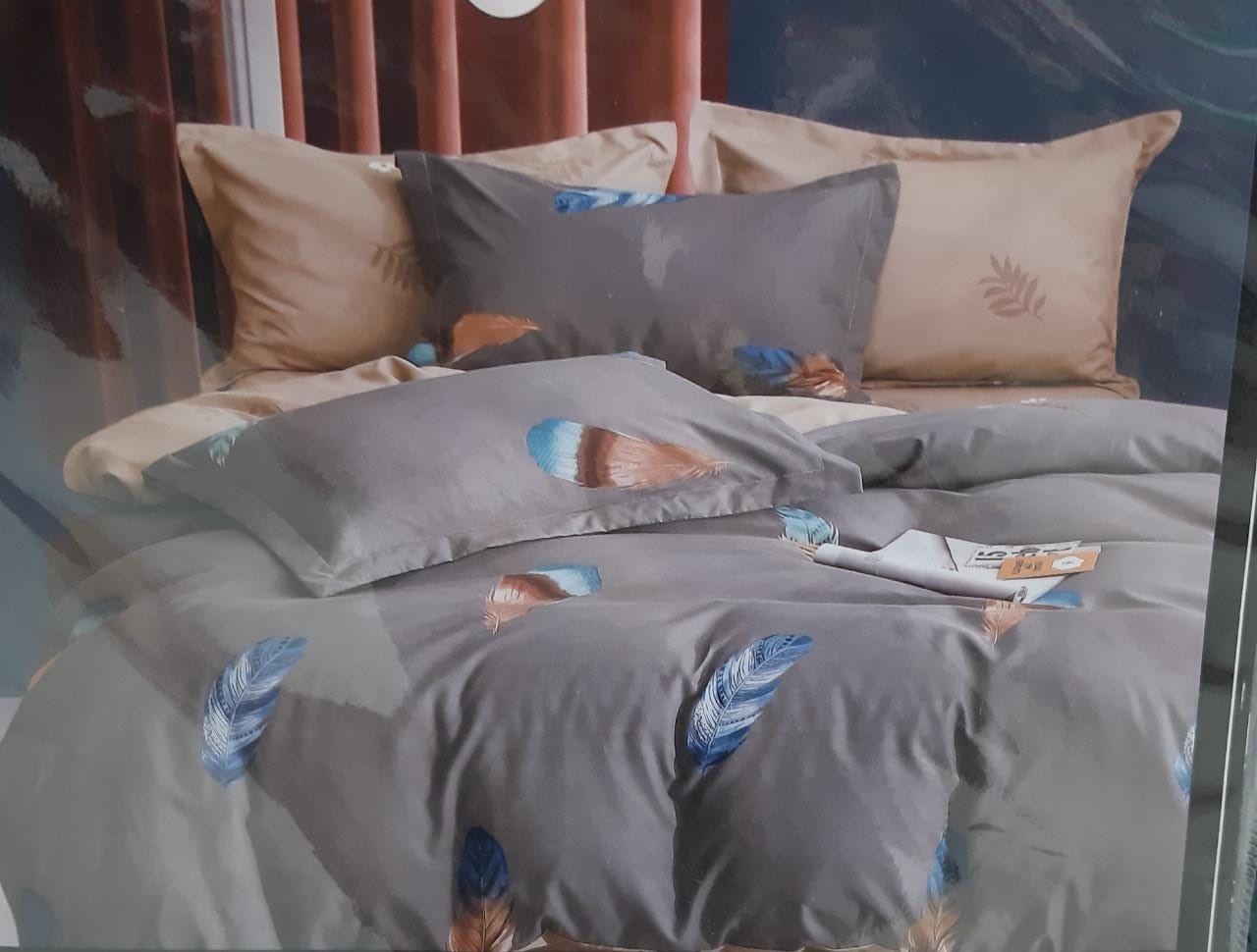 Купить Комплект евростандарт Alanna art-4388, наволочки: 70x70 см ...