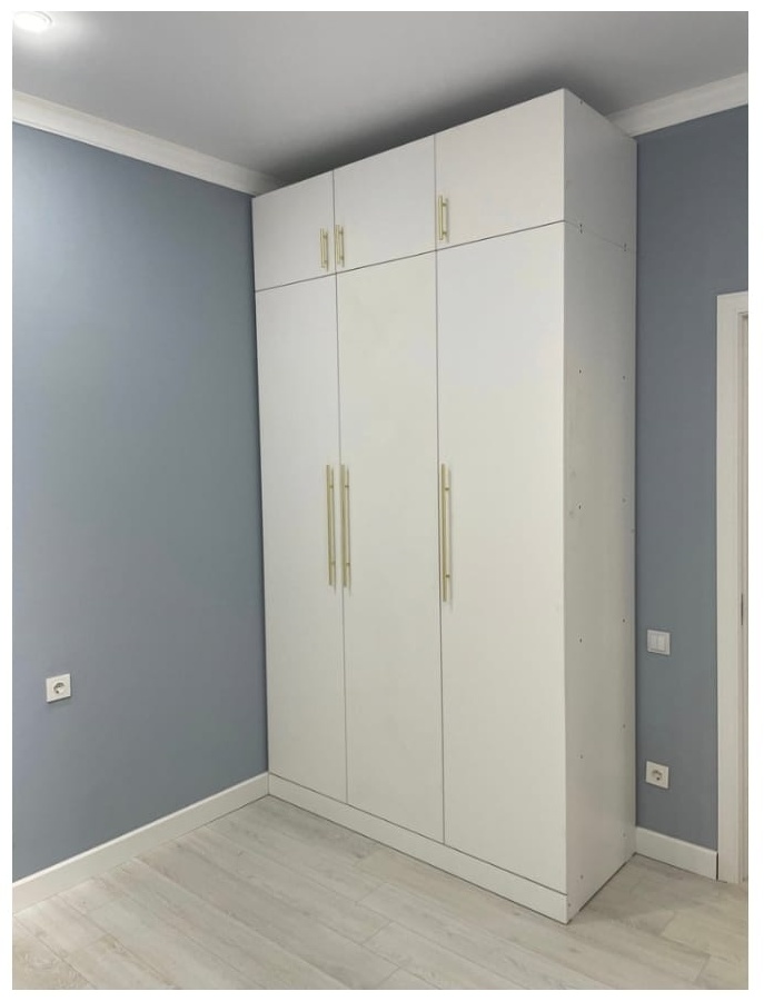 Купить NUR MEBEL 173164900, 150x50x250 см, белый в кредит в Алматы ...