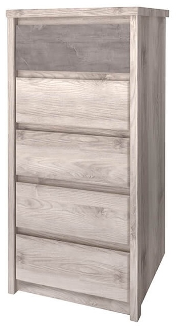 Купить Комод Комод ANREX 56x40.3x116.6 см, ЛДСП, МДФ, Джаз 5S/56 ...