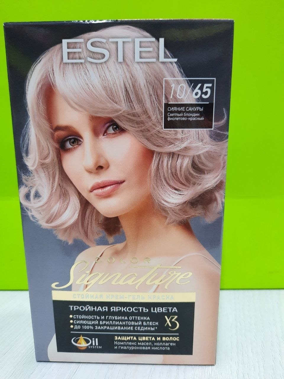 Купить ESTEL PROFESSIONAL Color Signature 10/65 сияние сакуры крем-краска 170 мл в Алматы ...