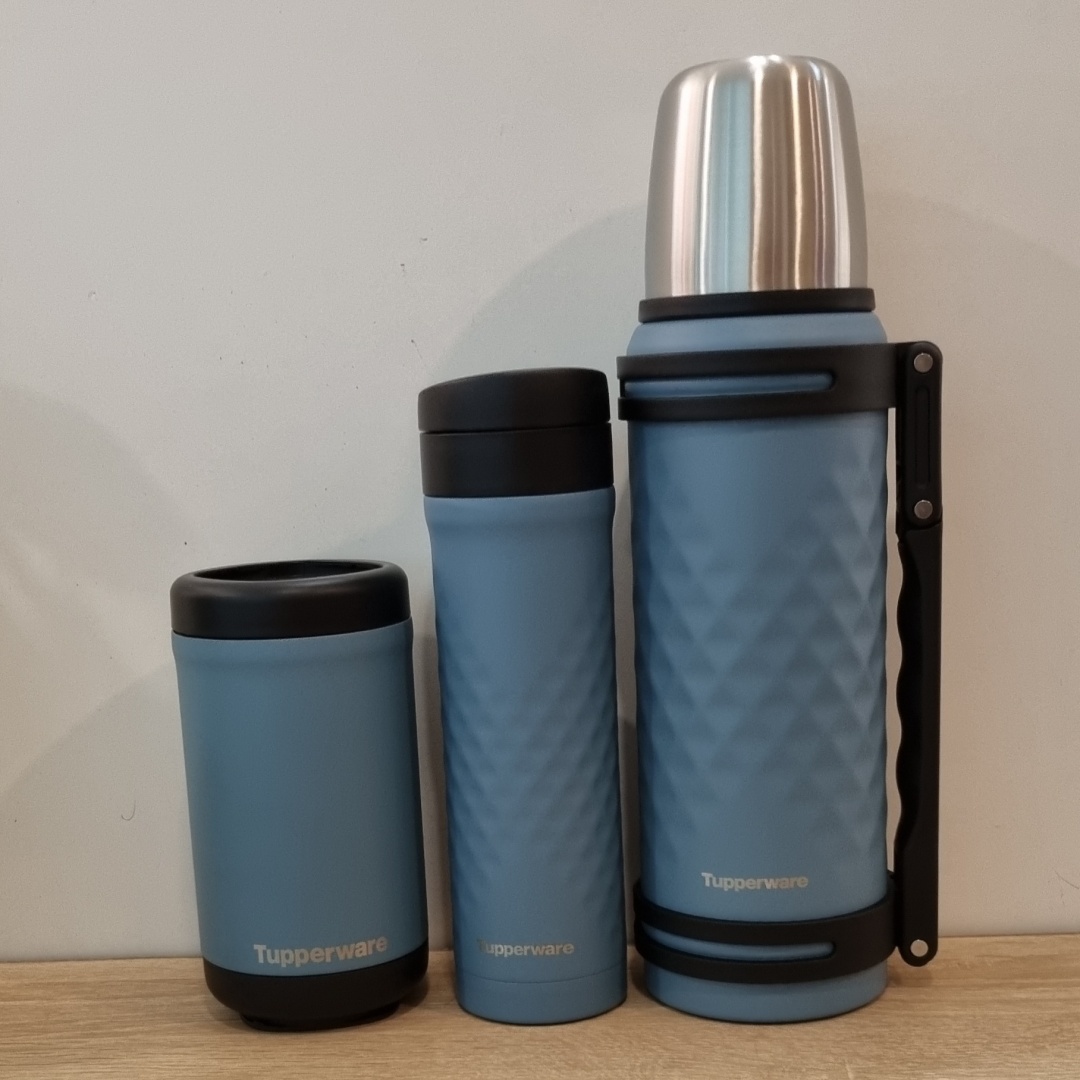 Купить классический термос Tupperware 0.5 л РП042 бирюзовый в кредит в ...