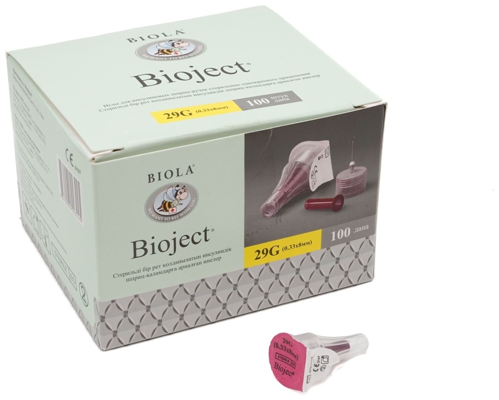 Купить Игла д/инс.шп-ручка Bioject 29G№1 0,33*8 в Алматы – Магазин на ...