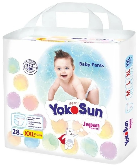 Купить Трусики Yokosun XXL, 28 шт в Алматы – Магазин на Kaspi.kz
