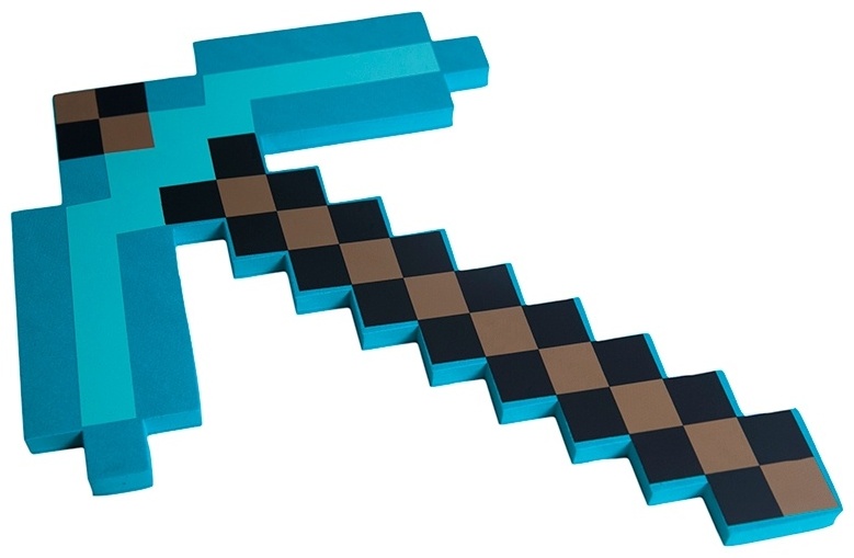 Купить Pixel Crew Minecraft Кирка Изумрудная 45 см в Алматы – Магазин ...